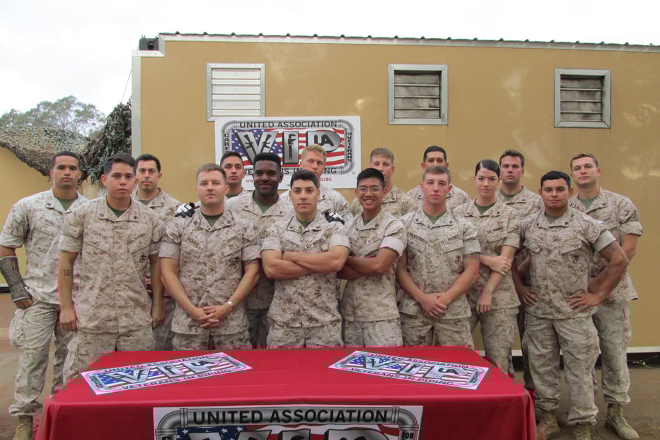 16 Marines from Camp Pendleton Graduate the UA VIP Program
