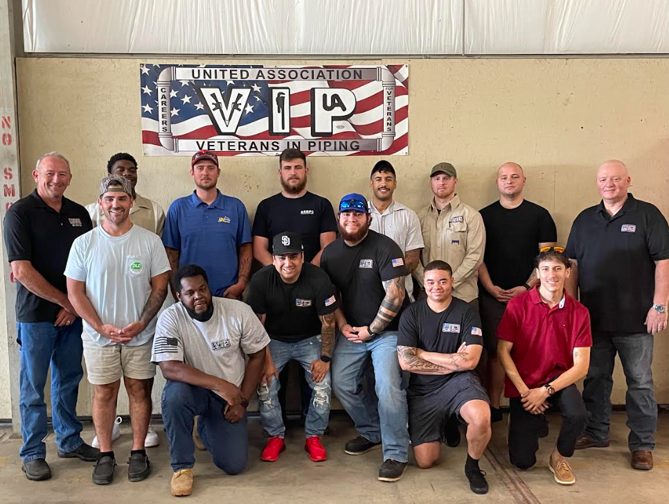 Fort Campbell Welding Class 23 students graduate from the UA VIP program