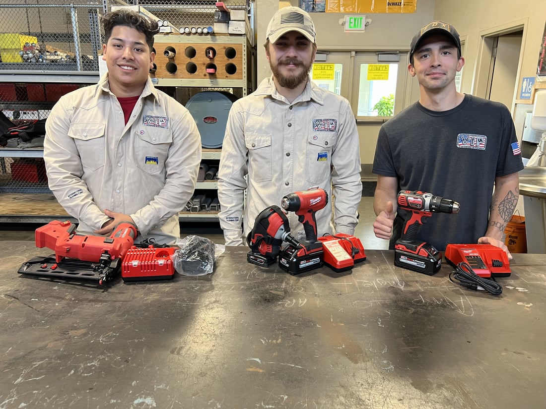 JBLM Welding Class 30 students graduate from UA VIP program