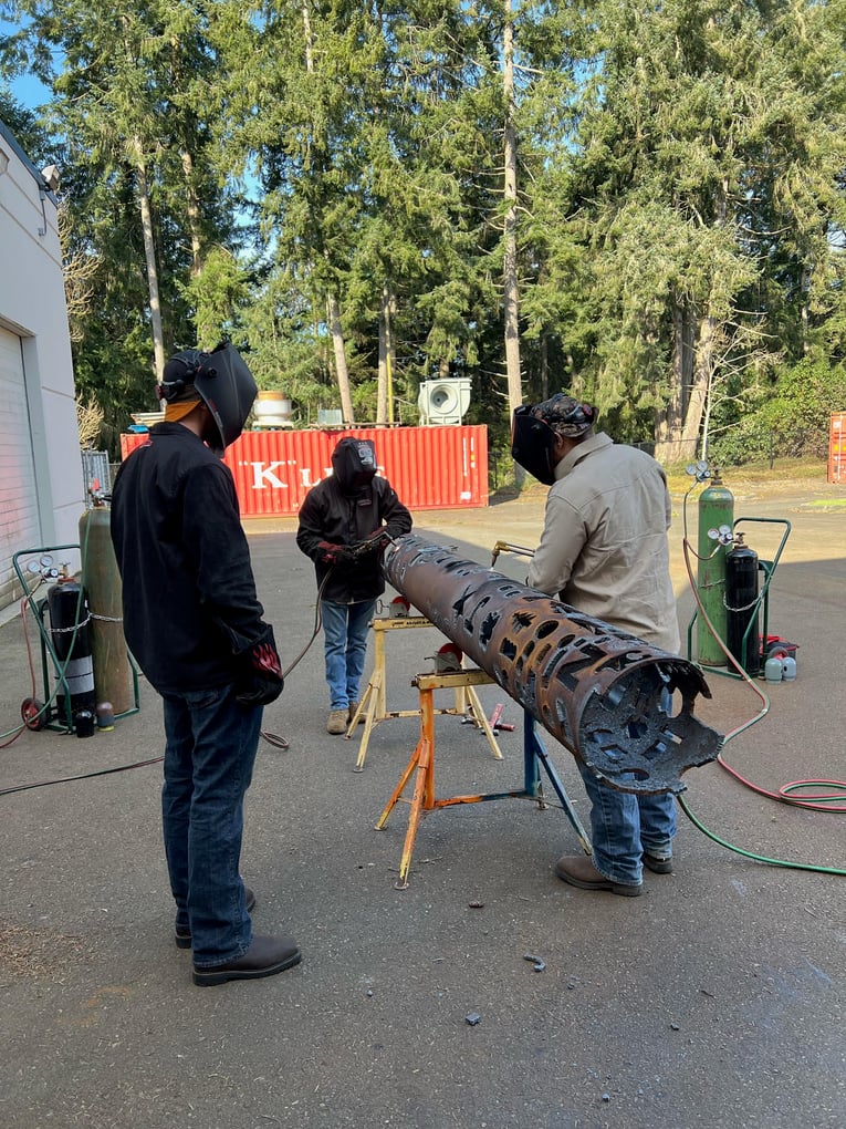 JBLM Welding Class 30 reaches midpoint of UA VIP training