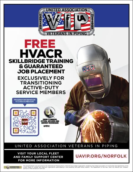 Naval Station Norfolk UA VIP HVACR Training | DOD SkillBridge Program