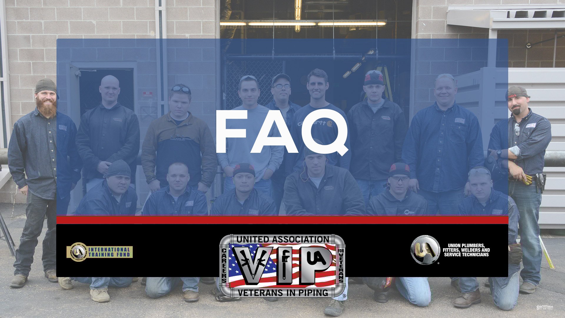 FAQs About the Veterans in Piping Program - UA VIP