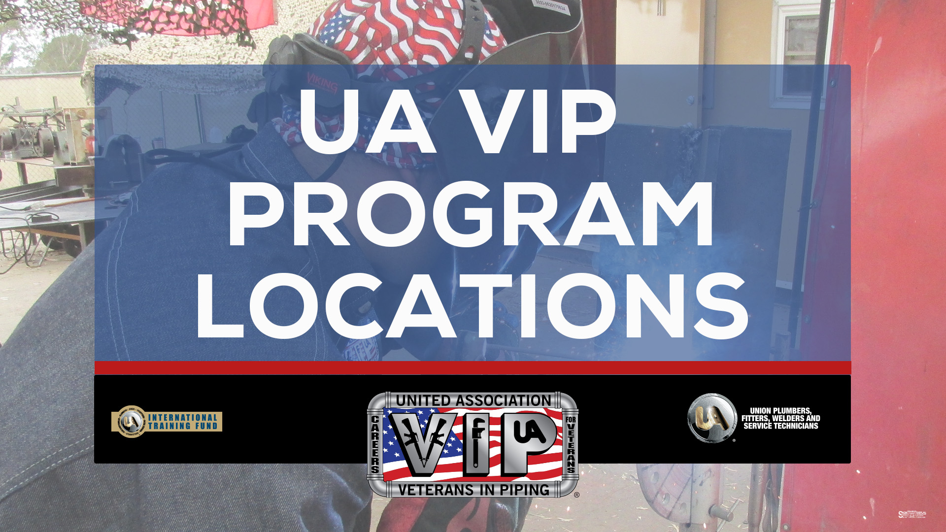 Military Bases with Welding & HVAC-R Job Training - UA VIP